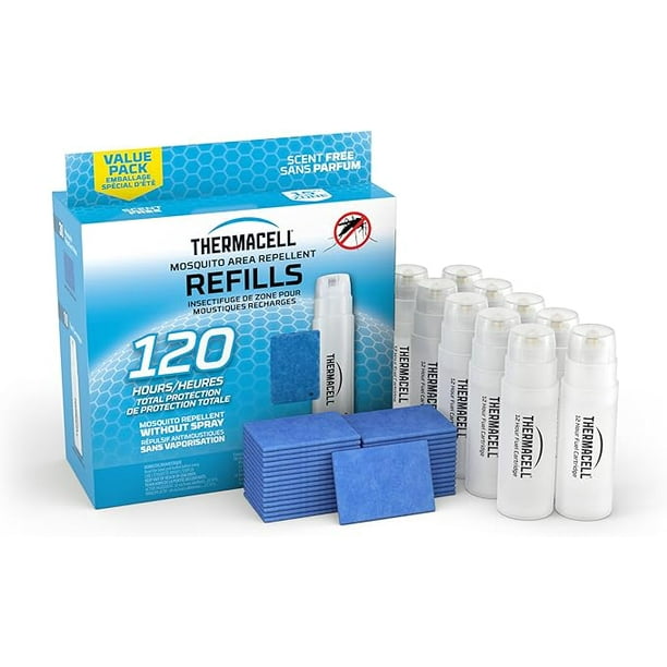Thermacell Mosquito Repellent Refills; 120 Hours; Compatible with Any ...
