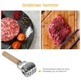 Worgeous Meat Hammer Roller Steak Knocking Hammer Beef Steak Hammer ...