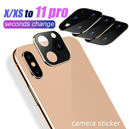 Camera Lens Protector Sticker Seconds Change For iPhone x/xs Change For ...
