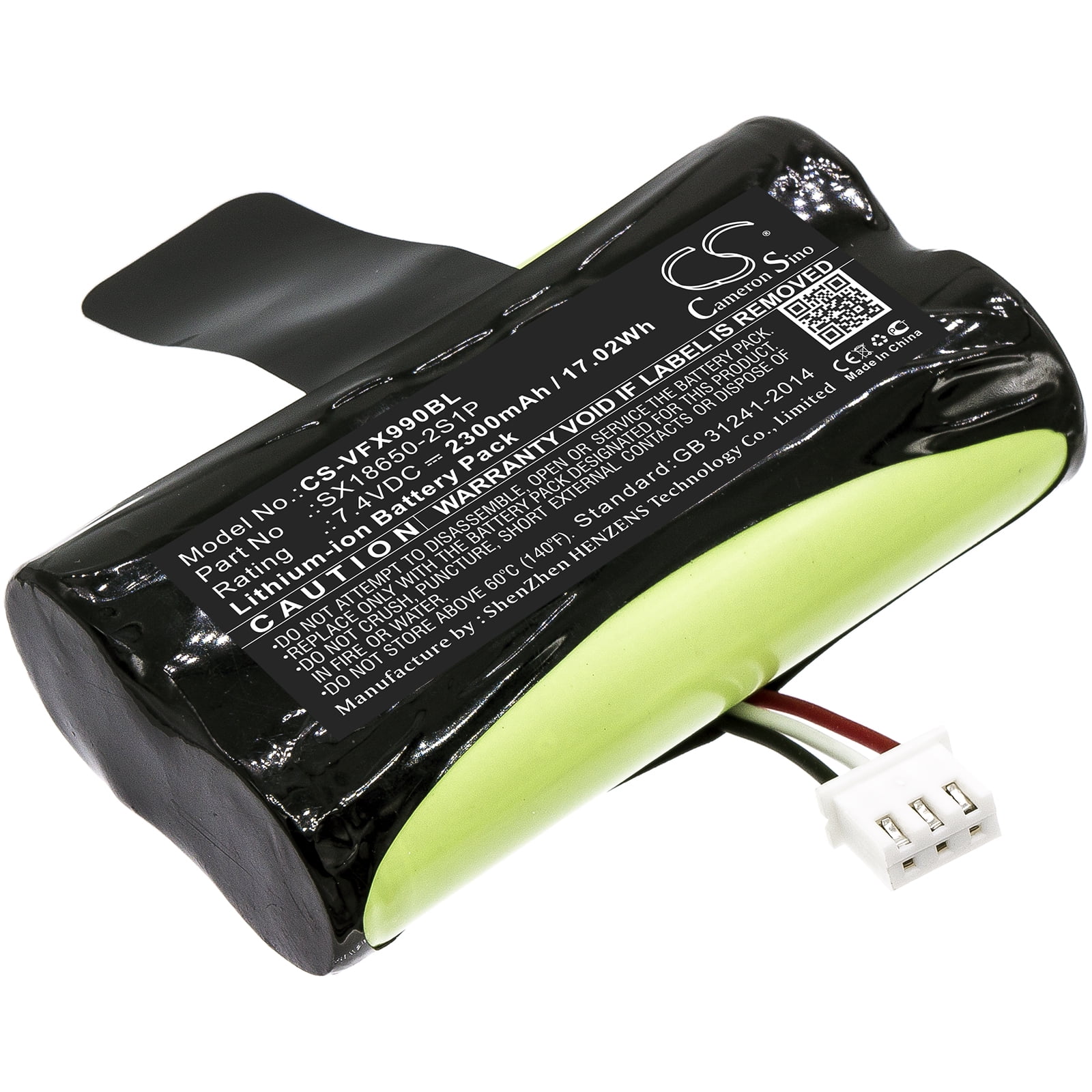 2300mAh Verifone SX18650-2S1P Battery for X990 X970 - Walmart.com