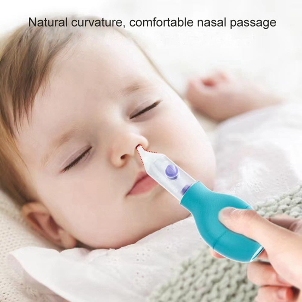 Baby Nasal Aspirator Silicone Pump Type Upgrade Nasal Aspirator 15 ...
