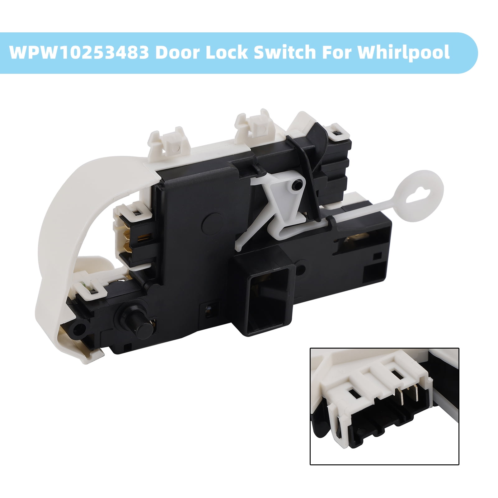 Click here for Motorgenic Wpw10253483 Door Lock Switch For Whirlp... prices