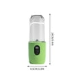 Wirel Portable Juicer, Automatic Ice Crushing Blender, Rechargeable ...