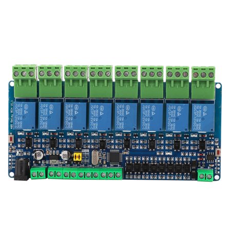 Octpeak RS485 Relay Module,8 Channel Relay Module 8CH Input Output ...