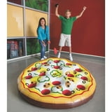 Jumbo Outdoor Inflatable Pizza Toss Game for Kids & Families, Large 4 ...