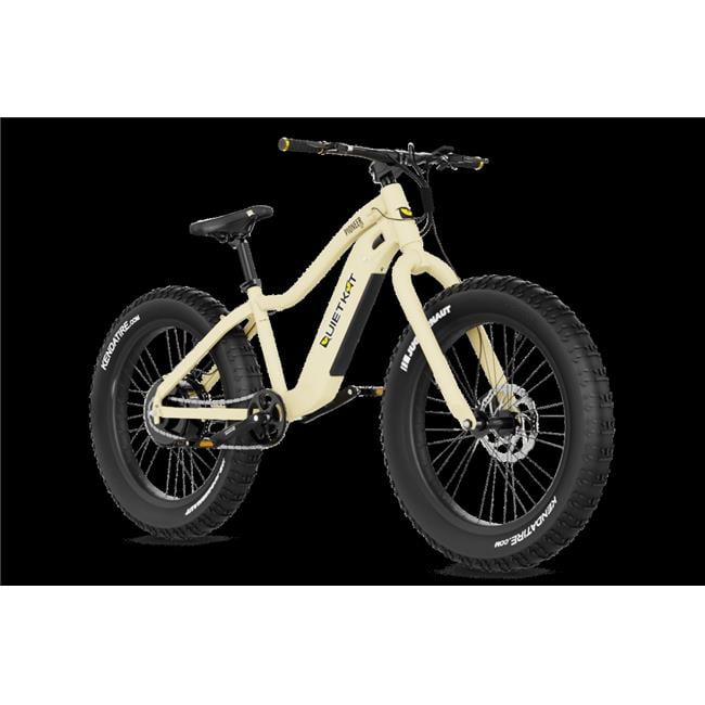 QuietKat KAT22-PIO-50-CHR-18 18 in. 500W Pioneer Electric Bike ...