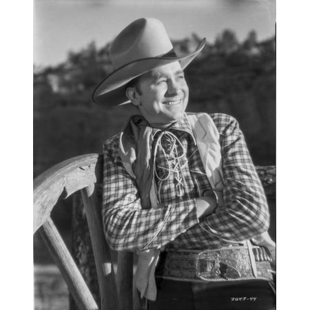 Tex Ritter in cowboy uniform Photo Print (24 x 30) - Walmart.ca