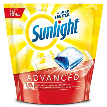 Sunlight Dishwasher Detergent Advanced 20 Power Pacs, 290g | Walmart Canada
