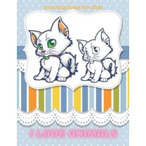 COLORED ANIMALS - Coloring Book For Kids (Paperback) - Walmart.com