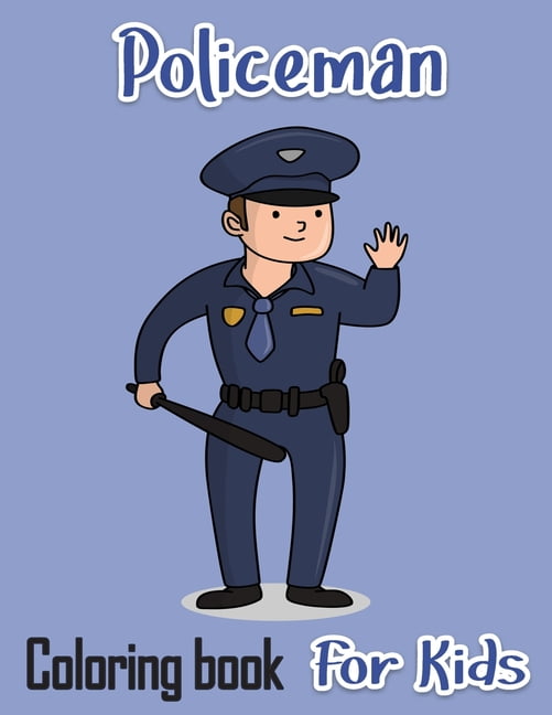 Community Helpers Coloring Pages Police Officer
