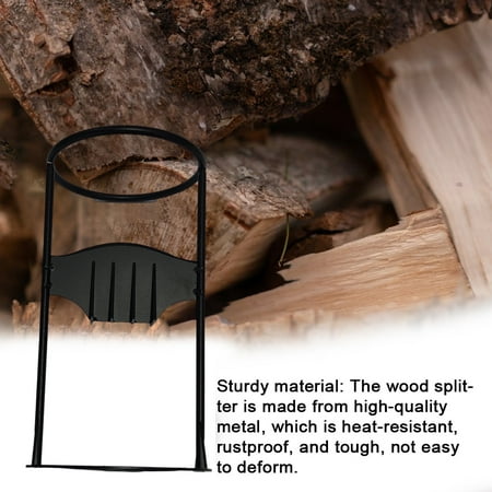 Wood Splitter Stand Safe Wedge Wood Splitter Wedge Indoor Firewood ...