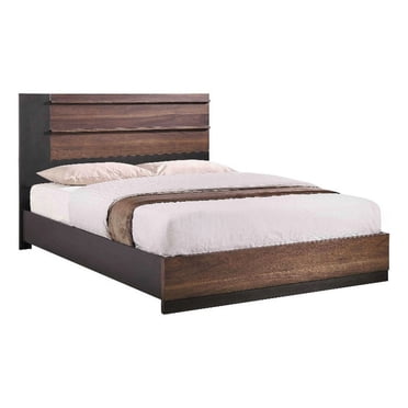 Metal California King size Platform Bed with Headboard & footboard ...