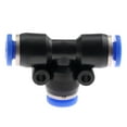 1Pc Plastic T-junction Pneumatic Fittings Air 3 Way Quick Joint Fitting ...