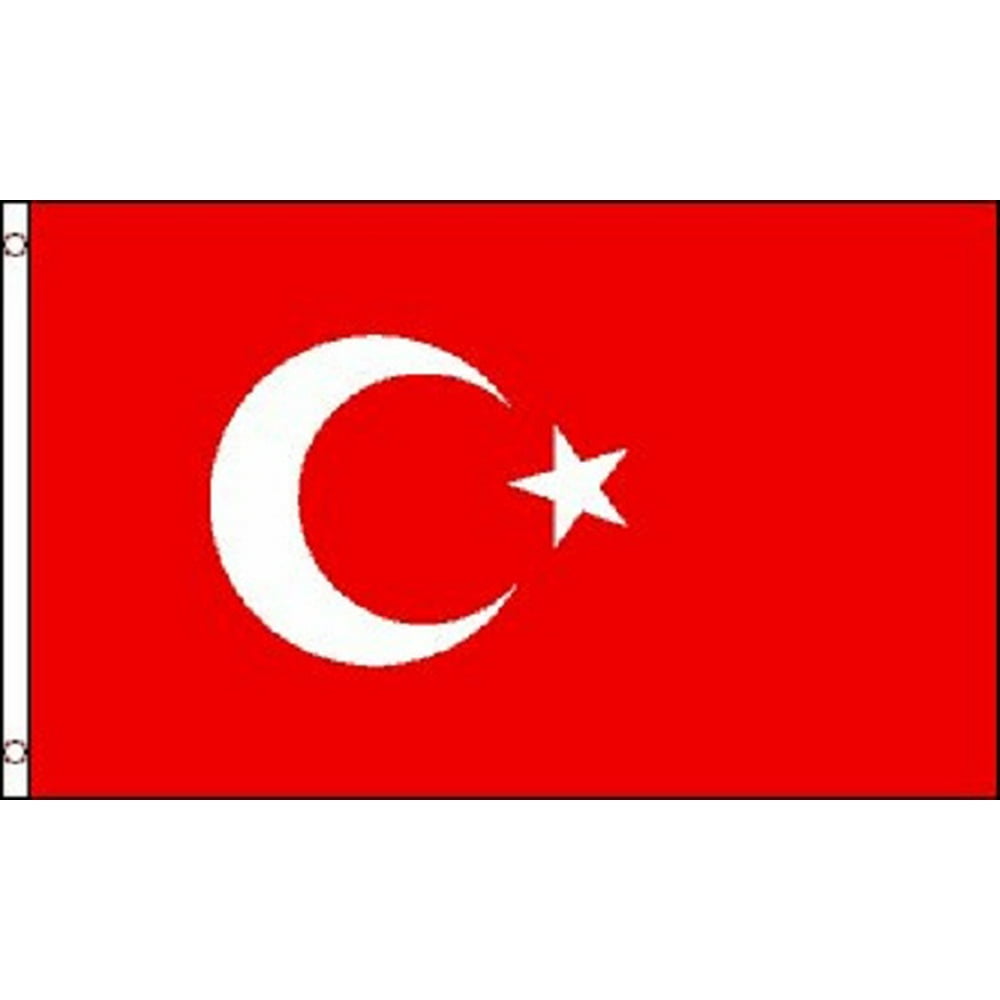 3x5 Turkey Flag Turkish Banner Country Pennant 3x5 Indoor Outdoor New ...