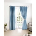 Blue Blackout Curtains for Bedroom/Living Room, Thermal Insulated ...