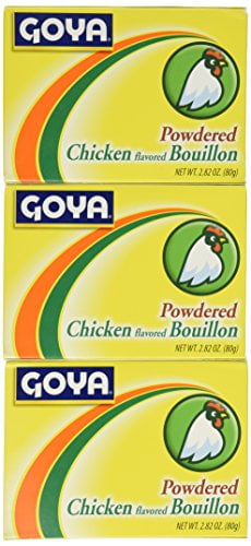 Goya Chicken Bouillon Cubes 2.82 OZ(Pack of 3) - Walmart.com