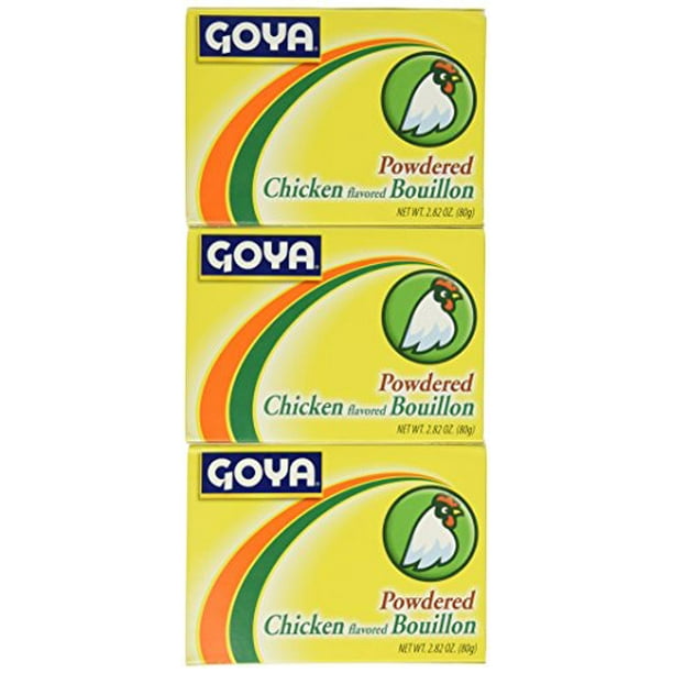 Goya Chicken Bouillon Cubes 2.82 OZ(Pack of 3) - Walmart.com