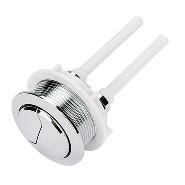 114mm Silver Dual Flush Toilet Water Tank Push Buttons Rods - Walmart.ca