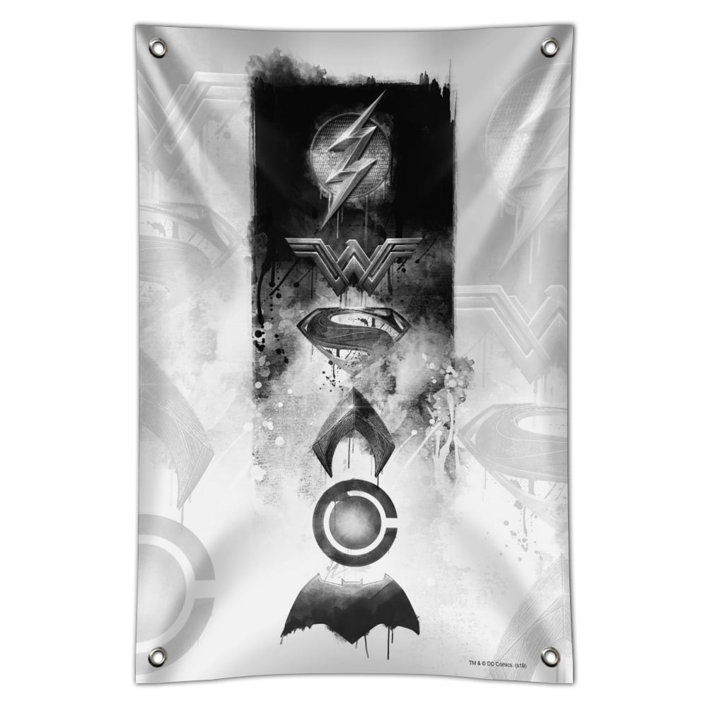 Justice League Justice League Emblems Home Business Office Sign ...
