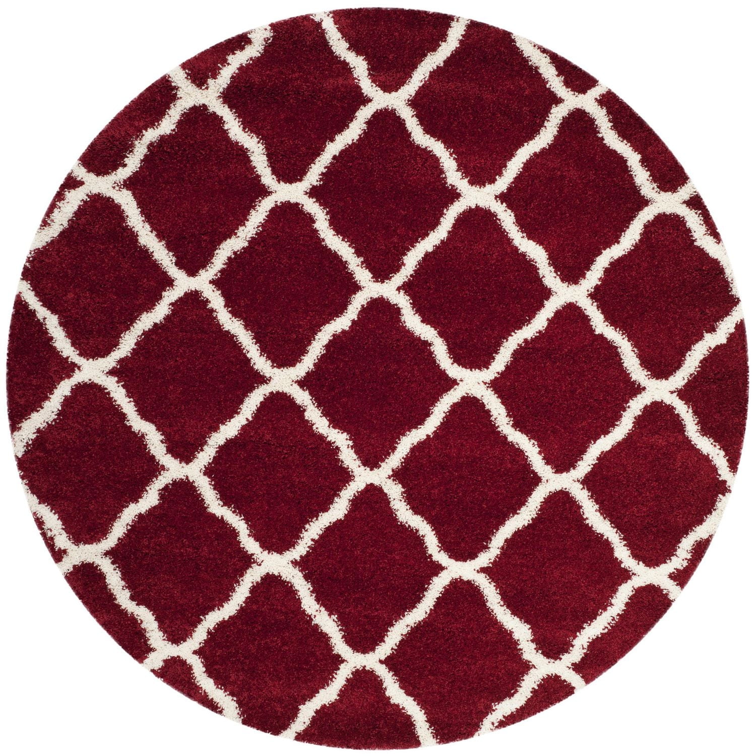 Click here for Safavieh Hudson Aline Geometric Shag Area Rug 5 X... prices
