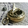 Antique Vintage Brass Pocket Compass Brass Nautical Compass Marine ...