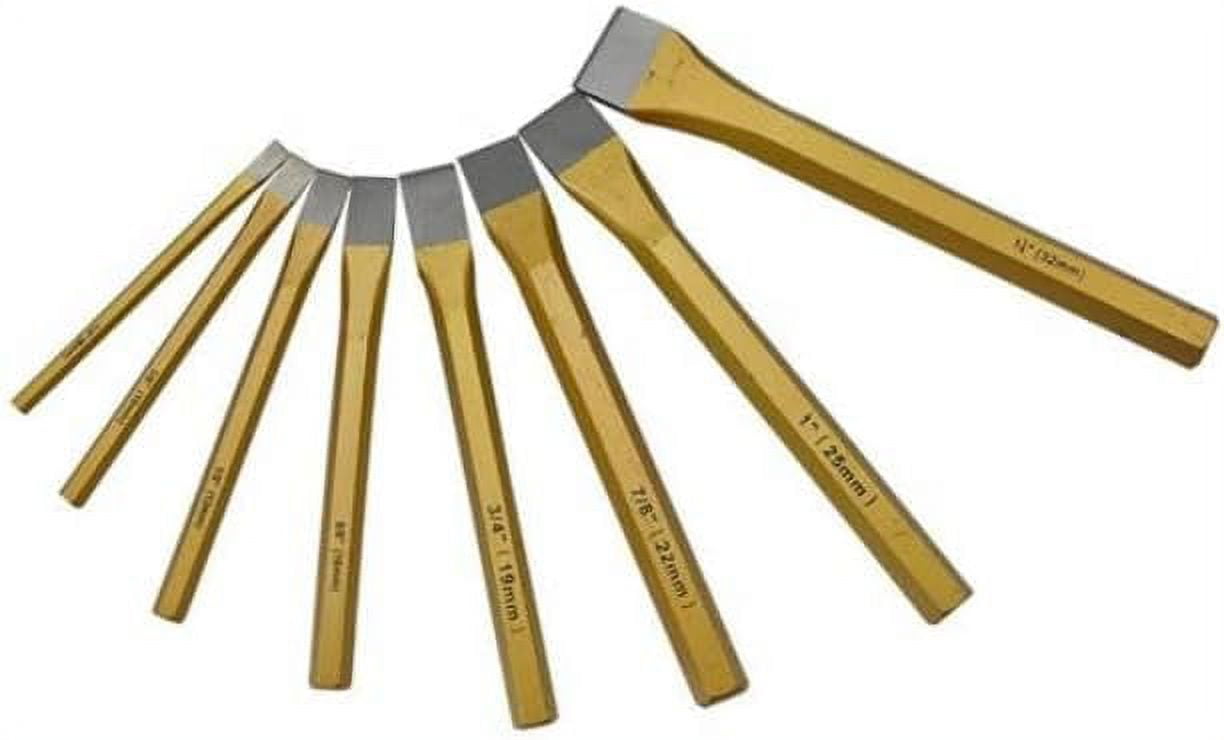 Y H M Cold Chisel 1/4 Inch Alloy Steel Wood Chisel Durable For Heavy ...