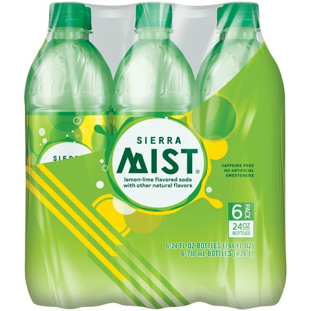 UPC 012000692574 - Sierra Mist Lemon-Lime Soda, 24 fl oz, 6 pack ...