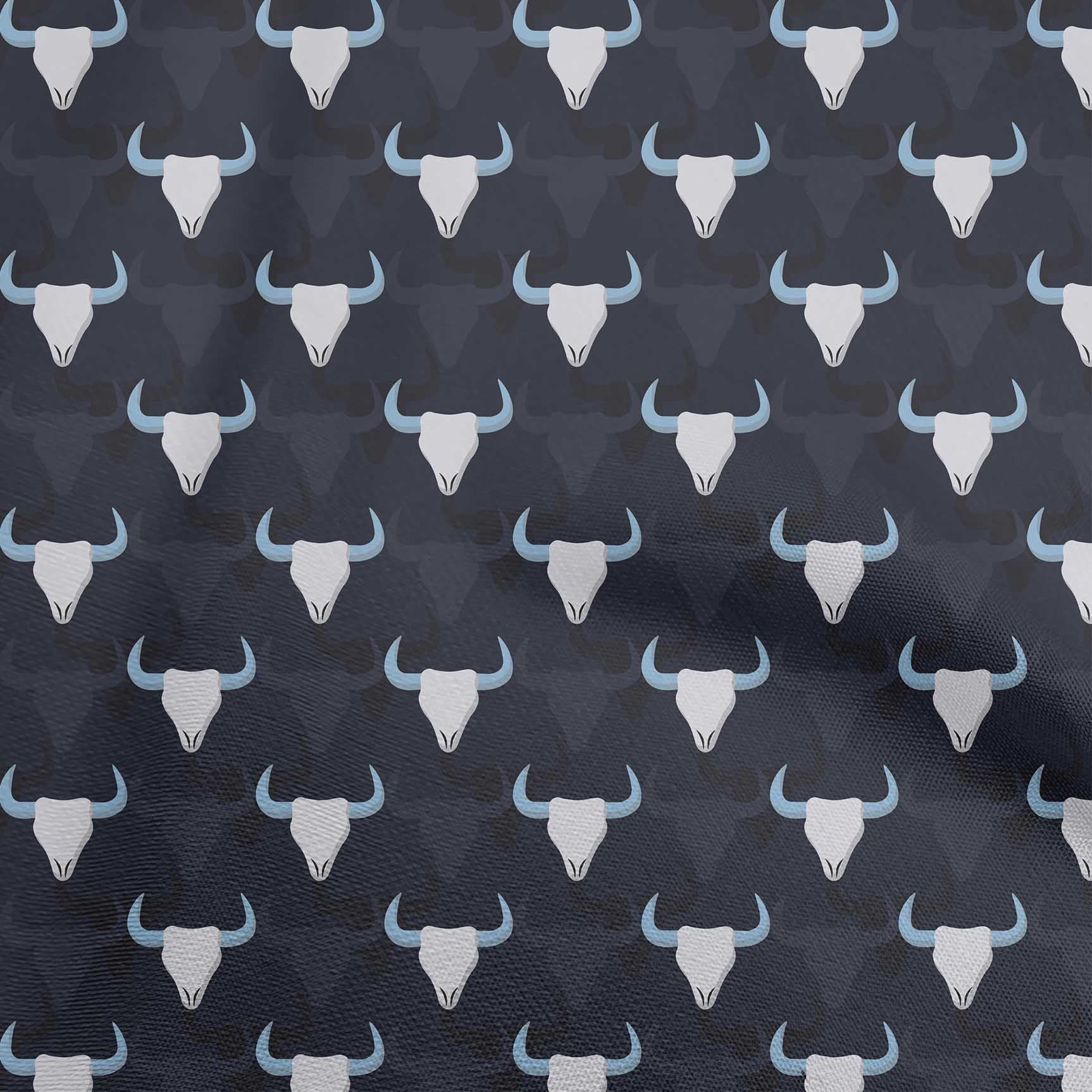 oneOone Silk Tabby Teal Blue Fabric Cowboy Diy Clothing Quilting Fabric ...