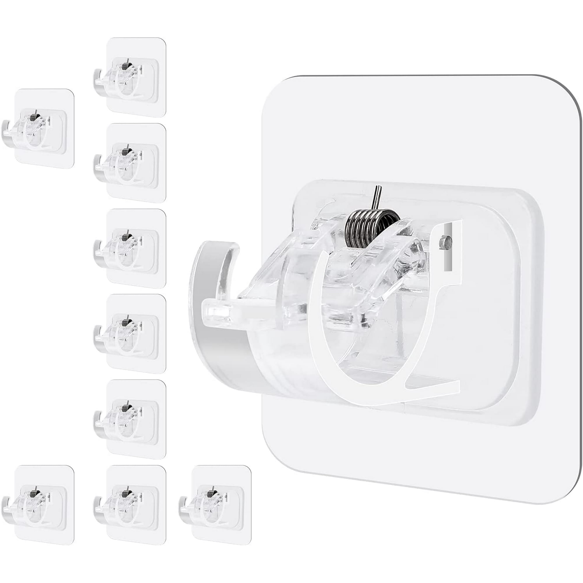 Click here for Yeacher 10pcs Rod Bracket No Drilling 8pcs  Self A... prices