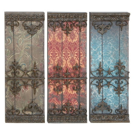 Metal Plaque 3 Assorted Wall Decor - Walmart.com