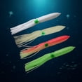 10Pcs Fishing Squids Skirts Octopuses Lure Soft Fishing Baits Saltwater ...
