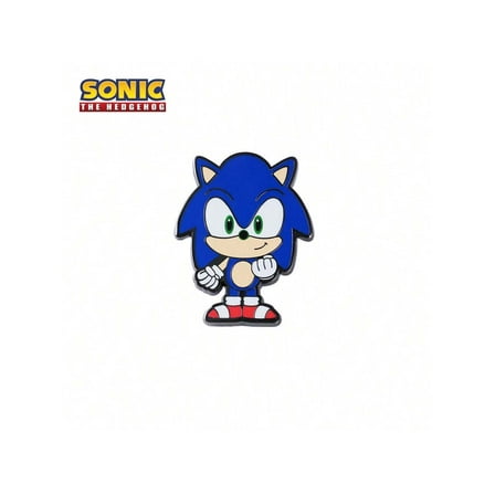 Sonic the Hedgehog Sonic Enamel Collector Pin Toy - Walmart.com
