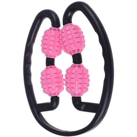 Ring Clamp Leg Massager Fitness Foam Shaft Ring 4 Wheels Muscle ...