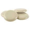 Super Sliders. 2-1/4" Round Self Stick Furniture Sliders Beige, 4 Pack ...