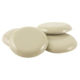 Super Sliders. 2-1/4" Round Self Stick Furniture Sliders Beige, 4 Pack ...