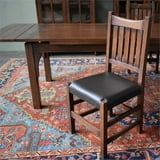 Crafters and Weavers Arts and Crafts Solid Wood Stow Leaf Table in ...