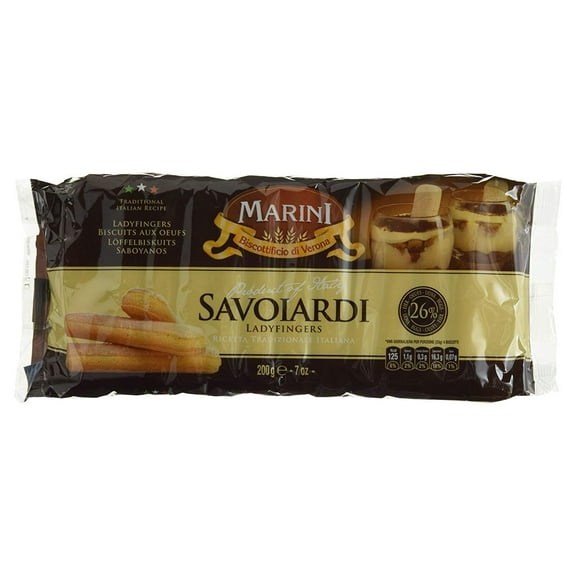 Matilde Vicenzi Italian Ladyfingers, Kosher Dairy, 7.05 oz Tray, 2-Pack ...