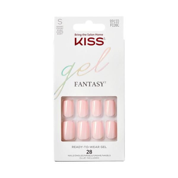Click here for Kiss Gel Fantasy - Fake Nails  Short Short prices