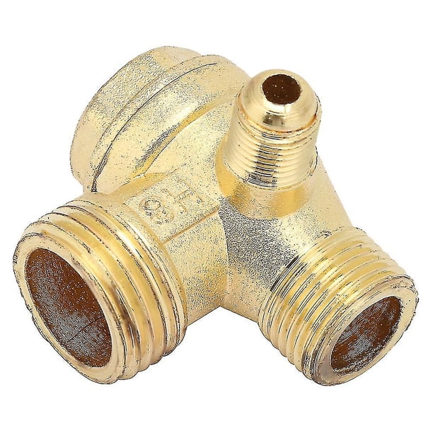 Check Valve, 3 Port Brass Air Compressor Check Valve Air Compressor ...