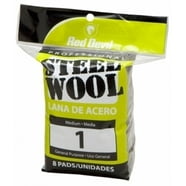 Red Devil Steel Wool #000 Extra Fine for Metal Polishing, 16 Pack ...