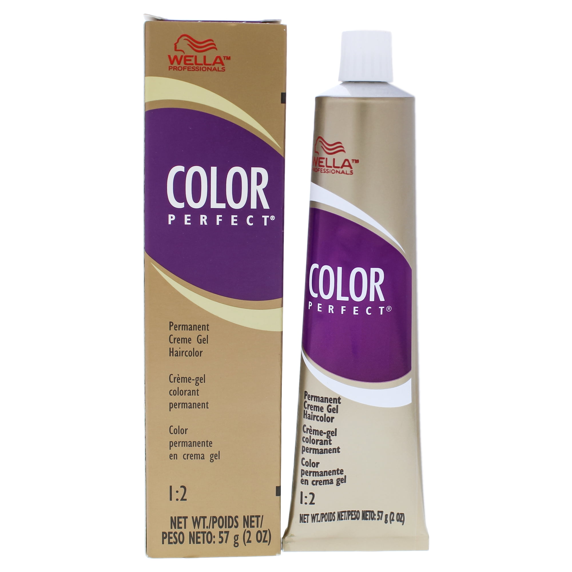 Wella Color de pelo Tinte permanente en crema Color Perfect - Rubio ...