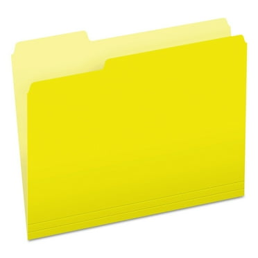 Office Depot Two-Tone Color File Folders, 1/3 Tab Cut, Letter Size ...