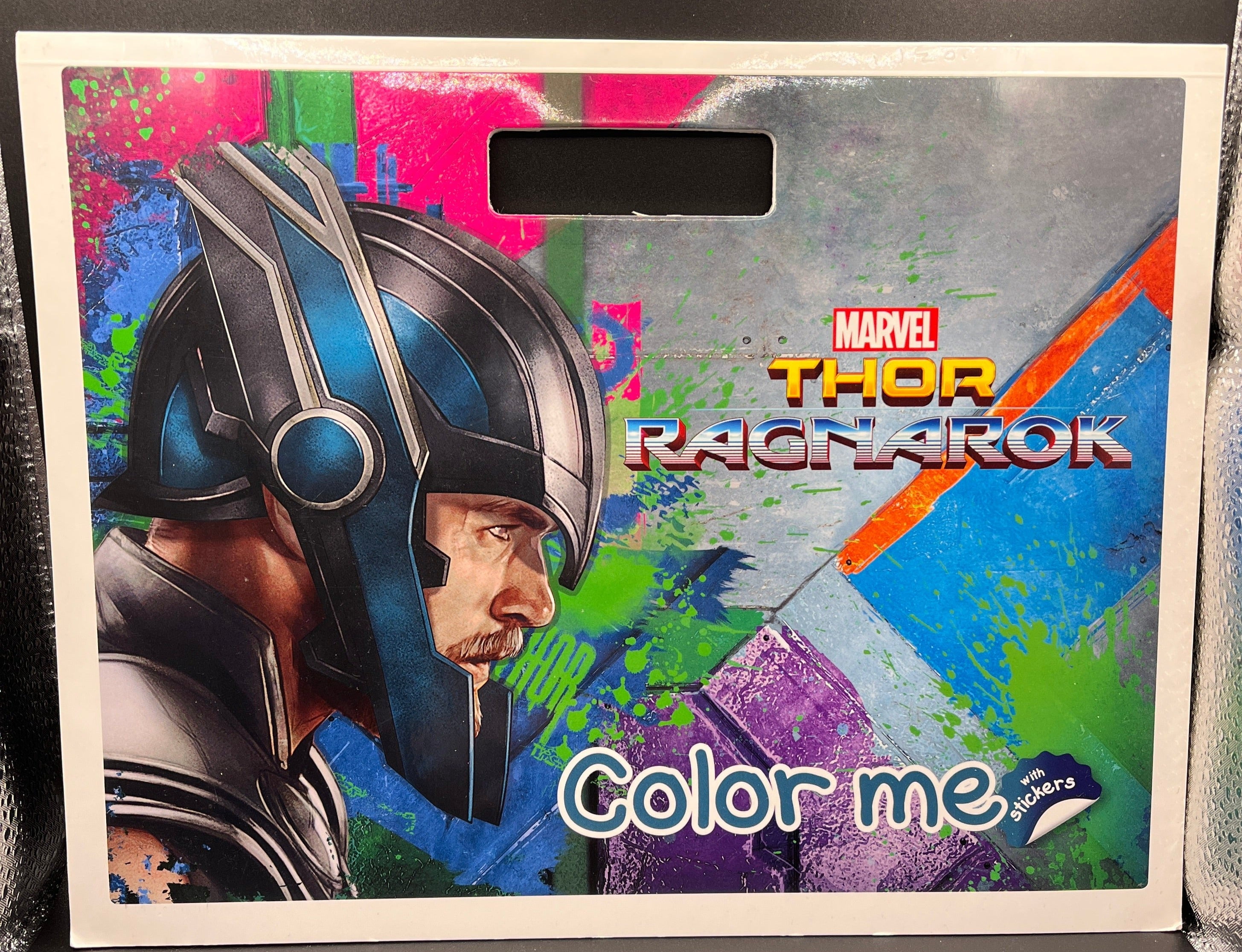 Marvel Thor Ragnarok Color Me w/Stickers New - Walmart.com