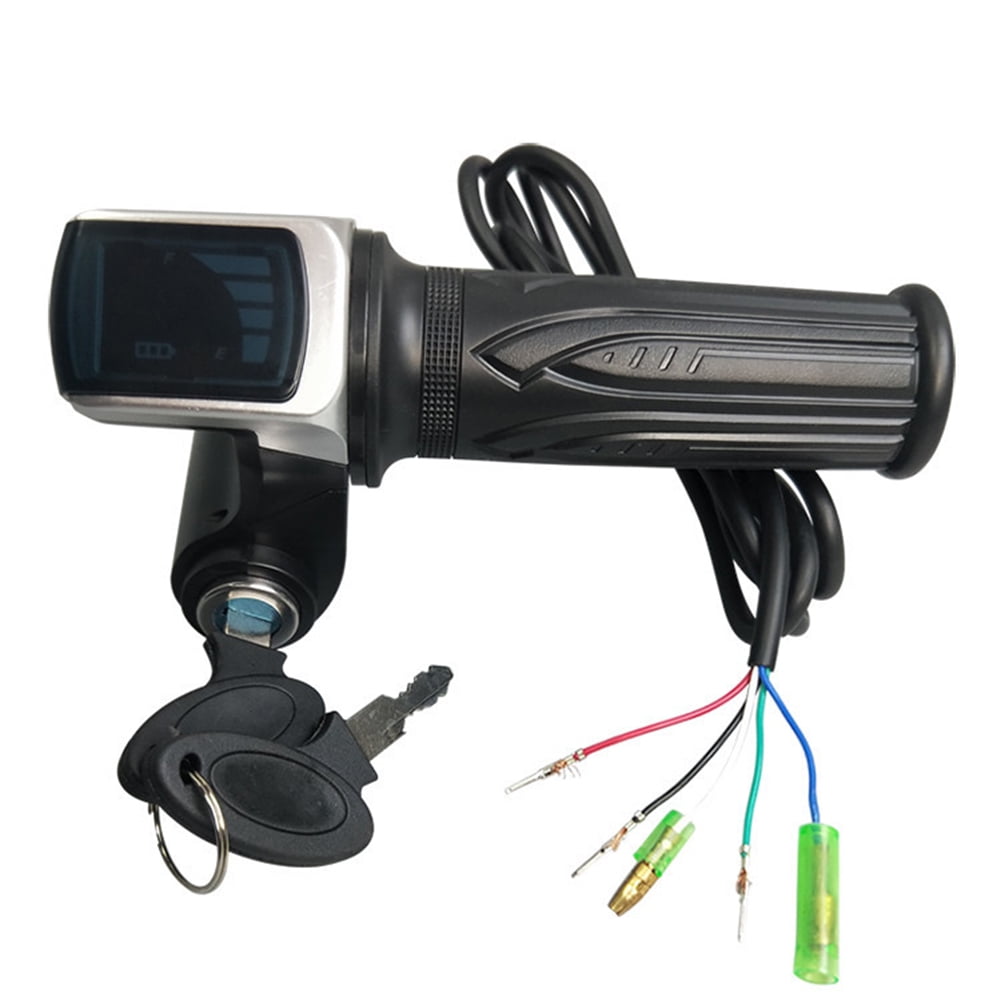 36V Handlebar Throttle Speed Controller LCD Display Electric Bicycle ...