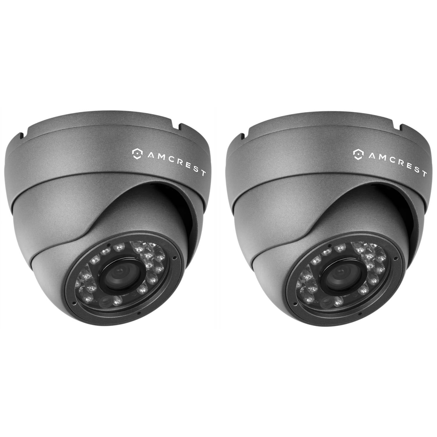 Amcrest AMC960HDC36-B 960H 800+ TVL Standalone Dome Camera, Black, 2 ...