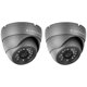 Amcrest AMC960HDC36-B 960H 800+ TVL Standalone Dome Camera, Black, 2 ...