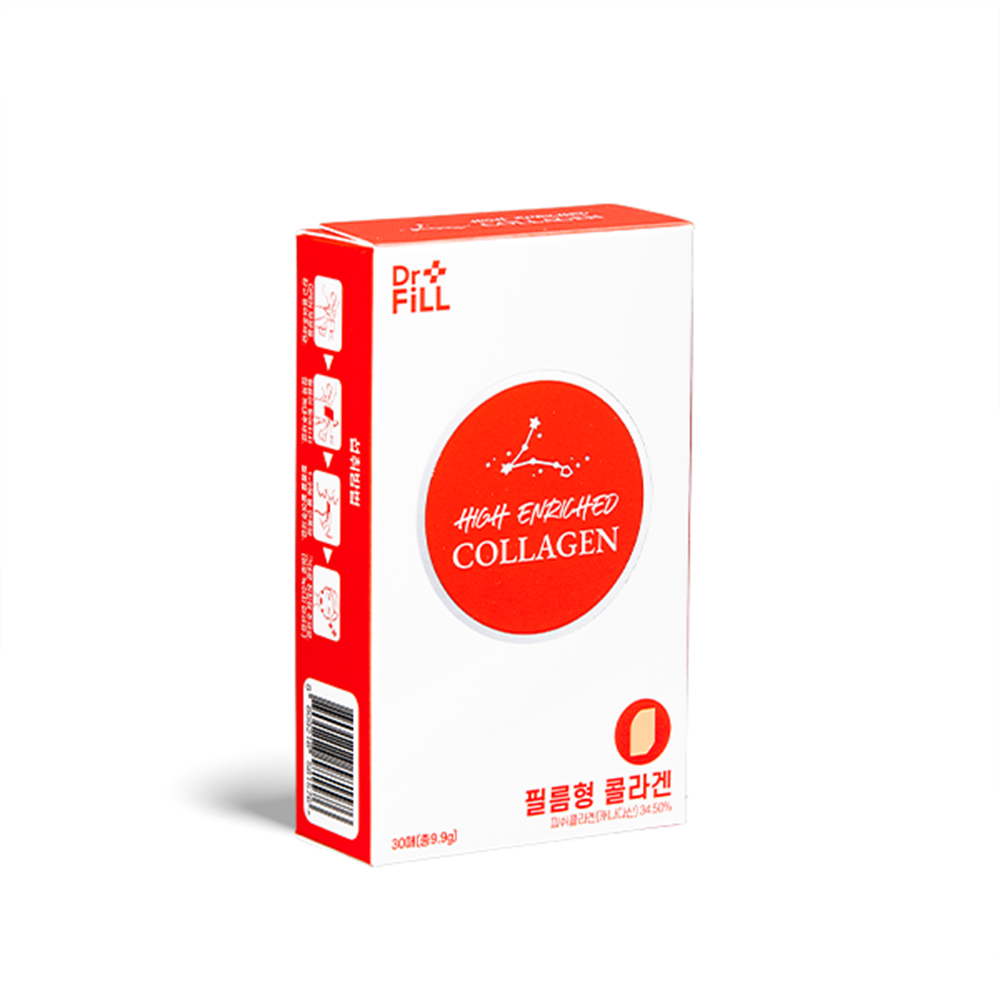 Dr. FiLL, marine collagen, fish collagen, collagen strip, collagen film ...