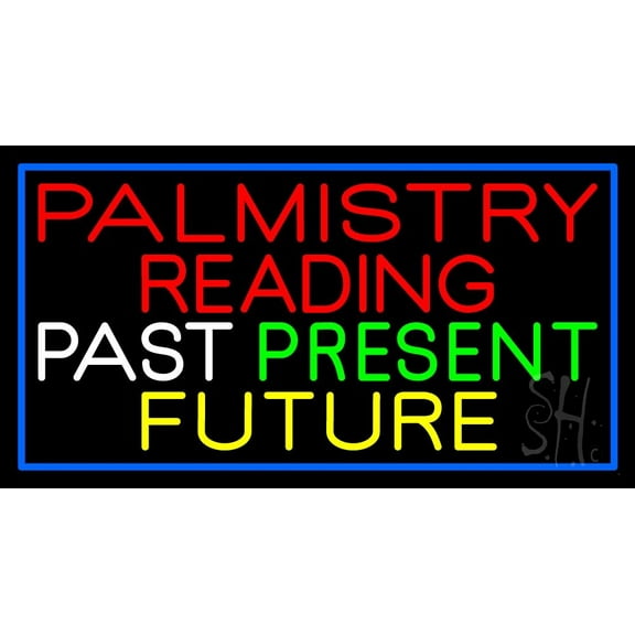 Astrology Readings Open And Green Line LED Neon Sign 24" Tall x 24 ...