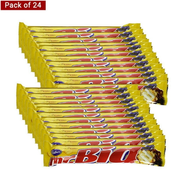 Cadbury Mr. Big Chocolate Bars, 60g - 24 Count Per Box - 1 Box - Walmart.ca