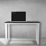 G-Plus Modern Wood Computer Desk: Office Table for PC & Laptop, Study ...